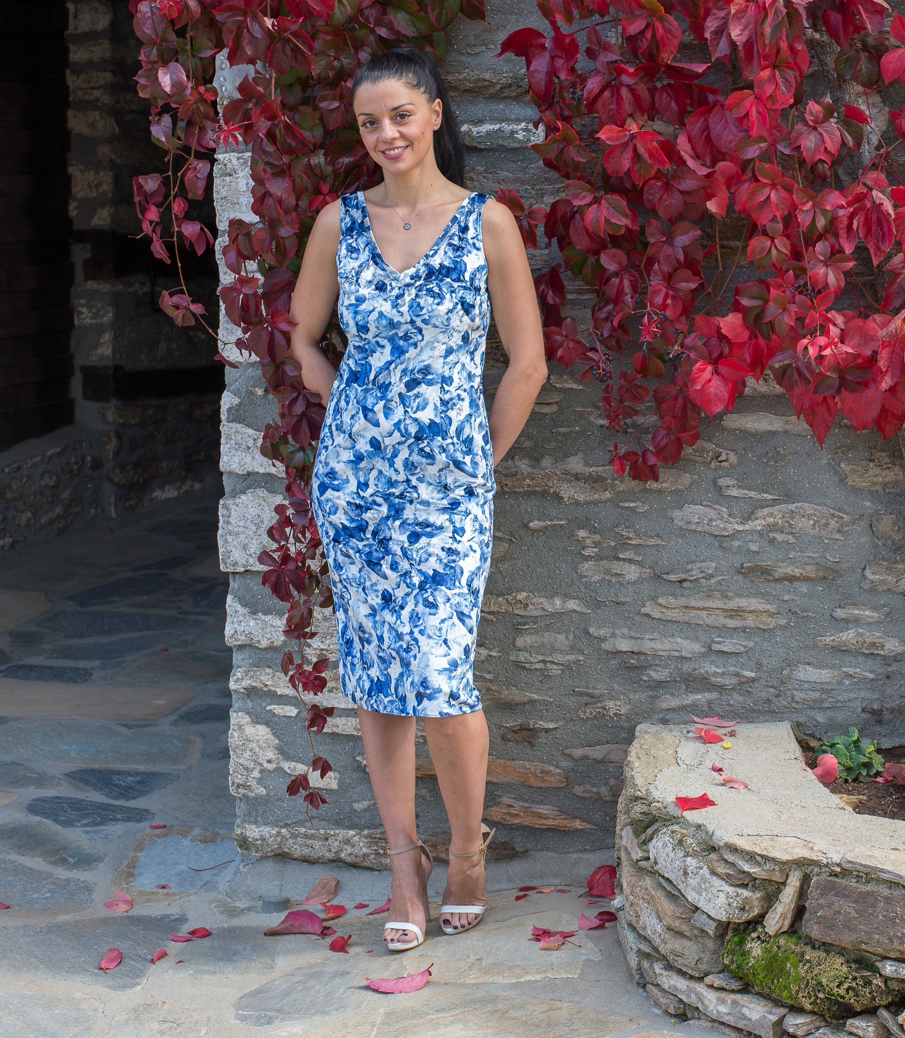 Argentine Tango Dress Floral Velvet Tango Dress - Etsy