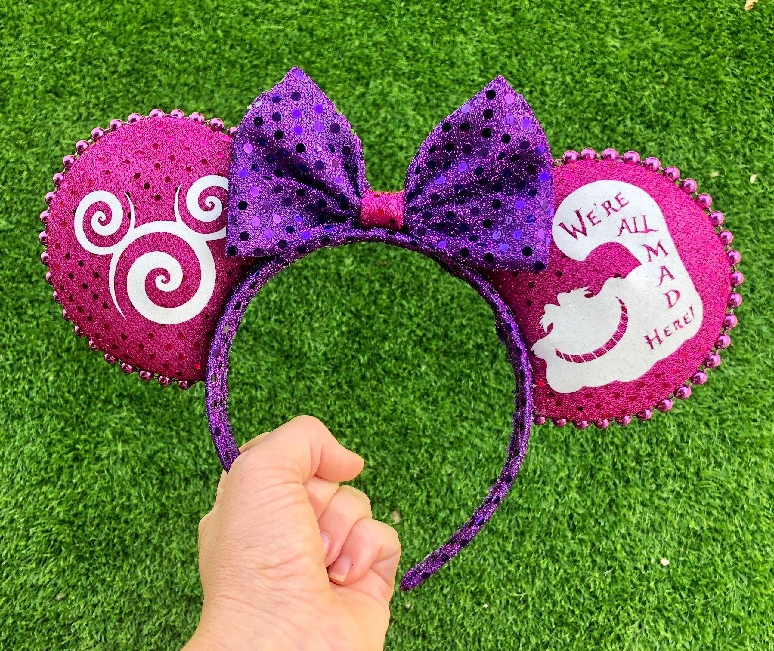 CHESHIRE CAT MICKEY Ears Alice in Wonderland Minnie Ears - Etsy Australia