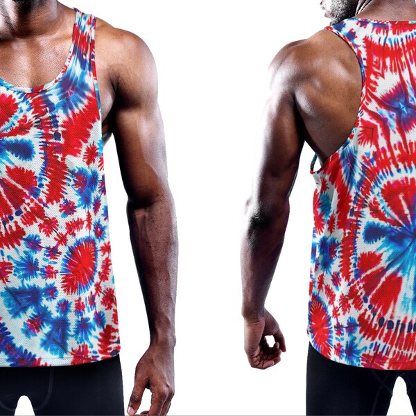 Red White Blue Tank - Etsy