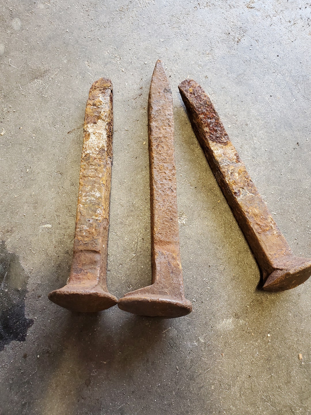 Antique Rail Road Spikes - Etsy