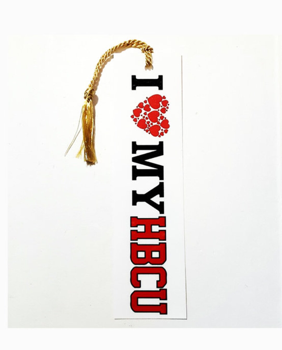 I Love My HBCU Red and Black Delta Sorority Bookmark for Book Lovers ...