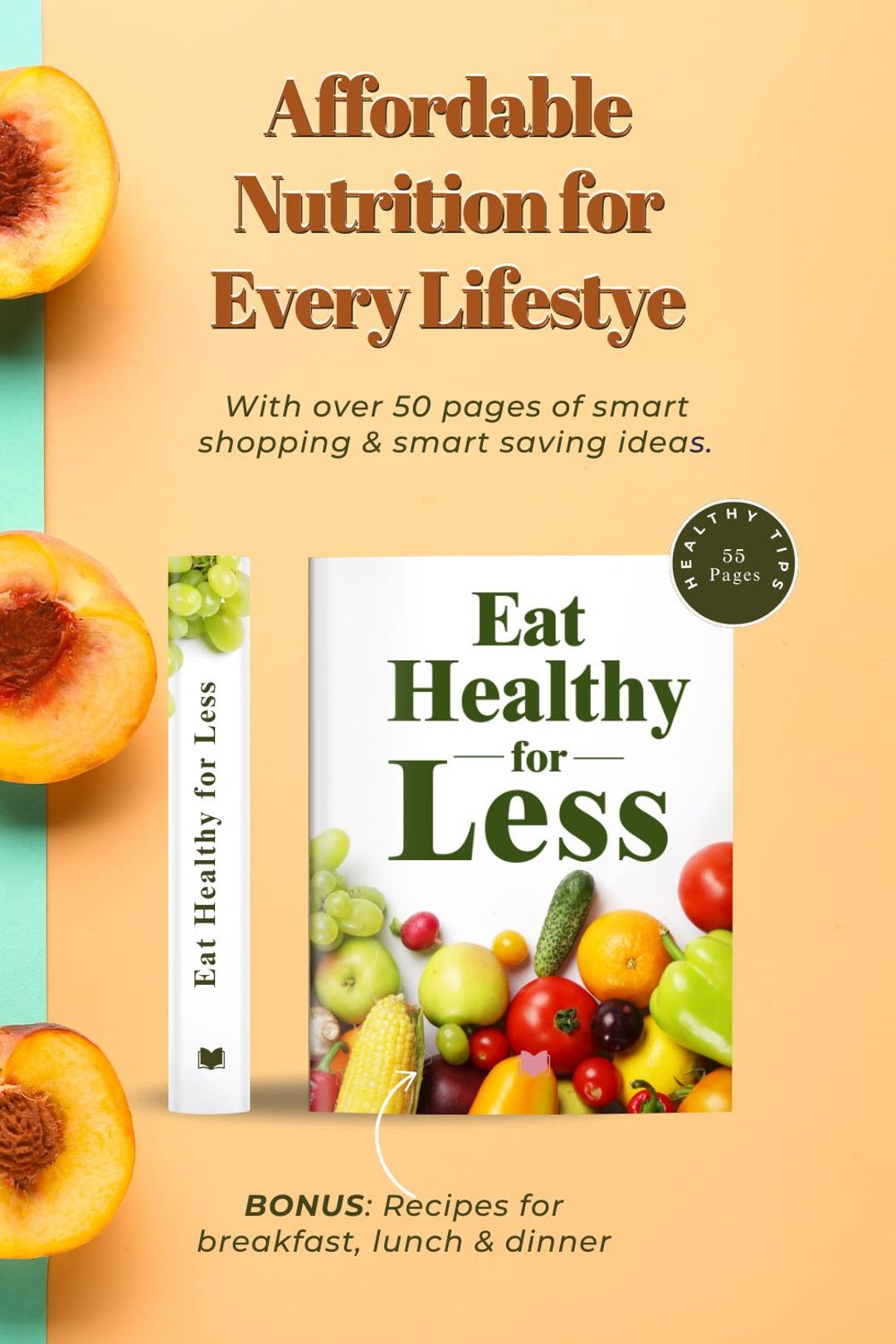 Meal Planning Digital Budget Planner for Healthy Eating Ebook Guide for ...