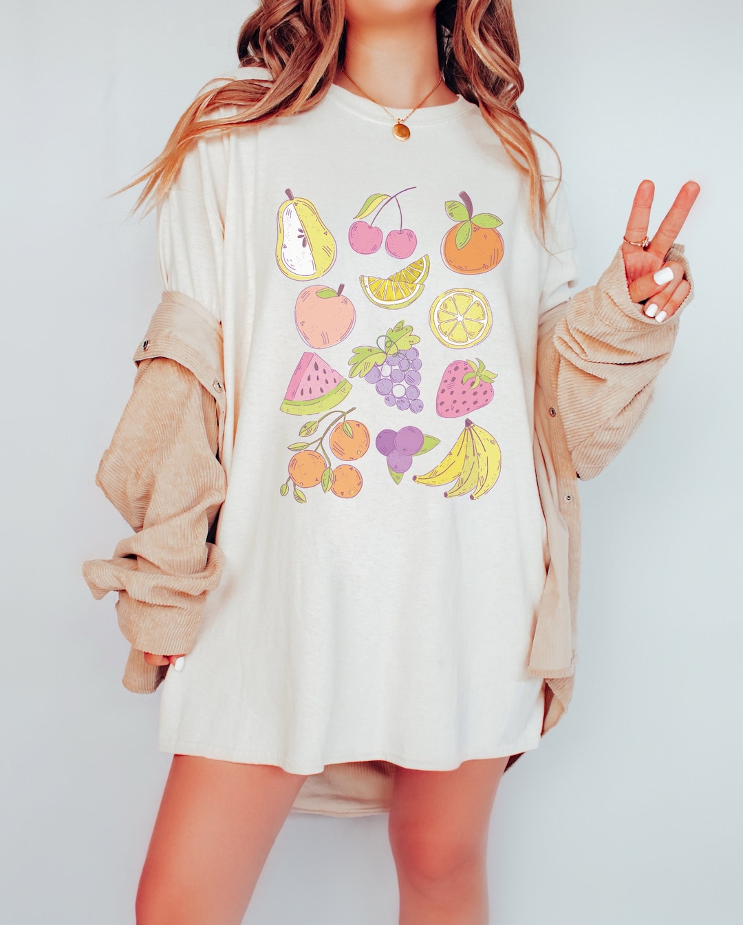 Fruit Shirt Strawberry Shirt Fruit T Shirt Watermelon Shirt Indie Shirt ...