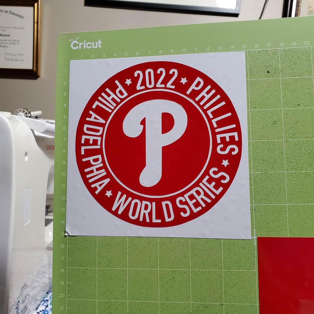 Phillies World Series 2022 Sticker in Red/ White/ Black - Etsy