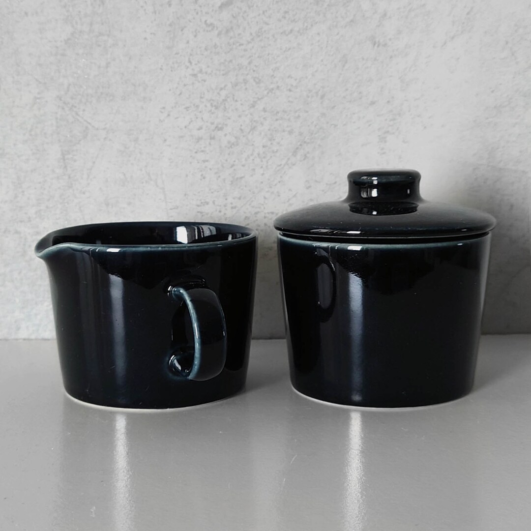 Finnish Arabia Factory's Teema Creamer and Sugar Pot, Kaj Franck - Etsy