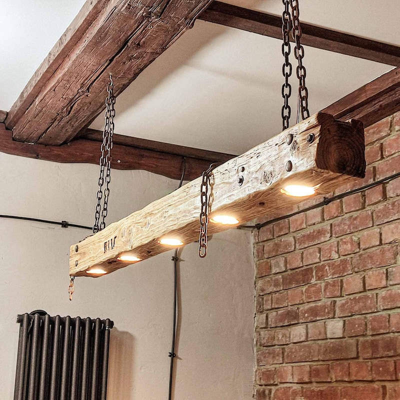 Wood Beam Light - Etsy