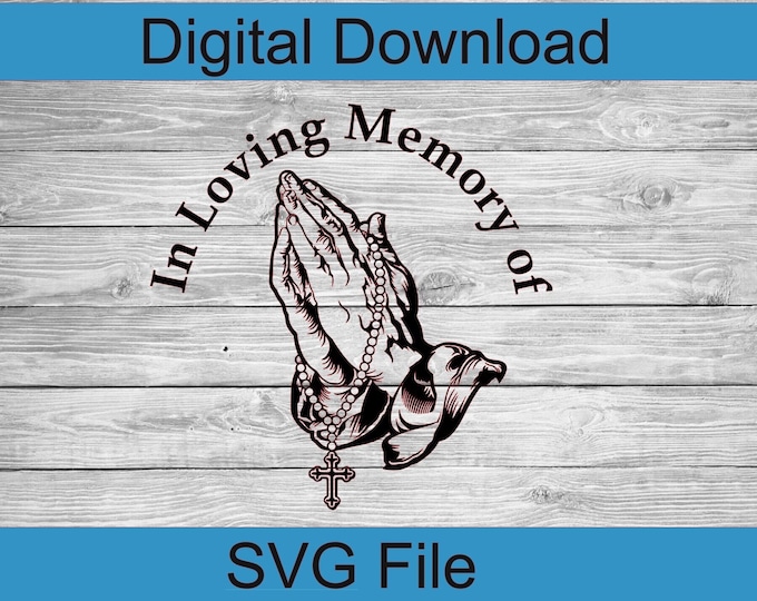 Hands at Prayer Sticker, Waterproof Sticker, Religious Sticker, Church ...