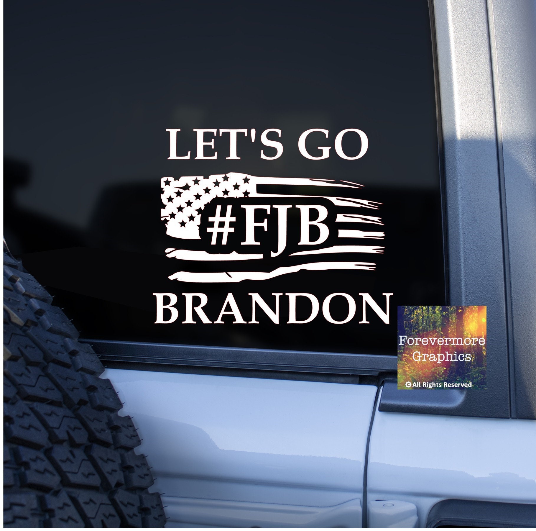 Paper Letsgobrandon FJB FJB car decal Biden | Trump2024 Paper & Party ...
