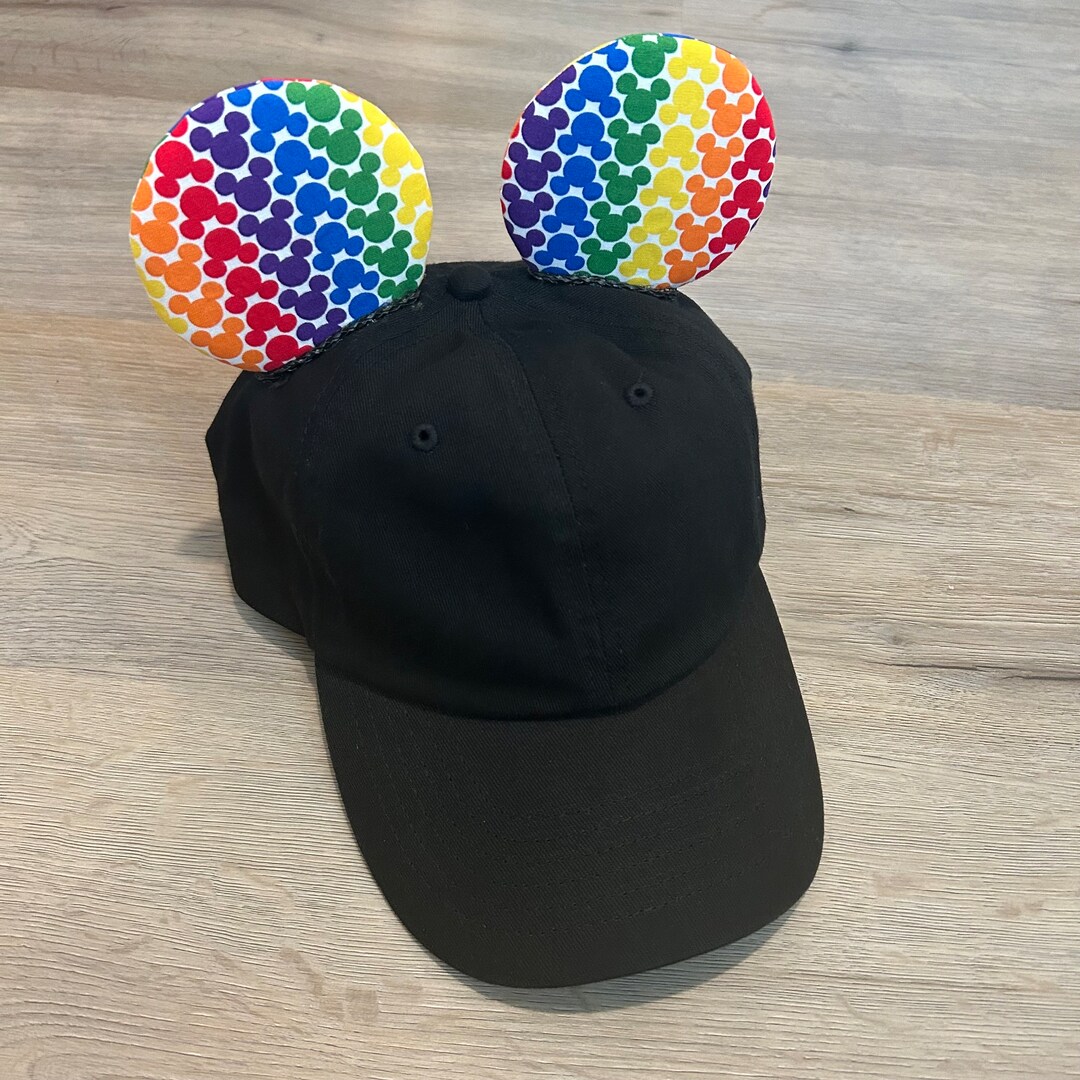 Customizable Pride Mouse Ears, Pride Mouse Ear Hat, Rainbow Mouse Ears ...