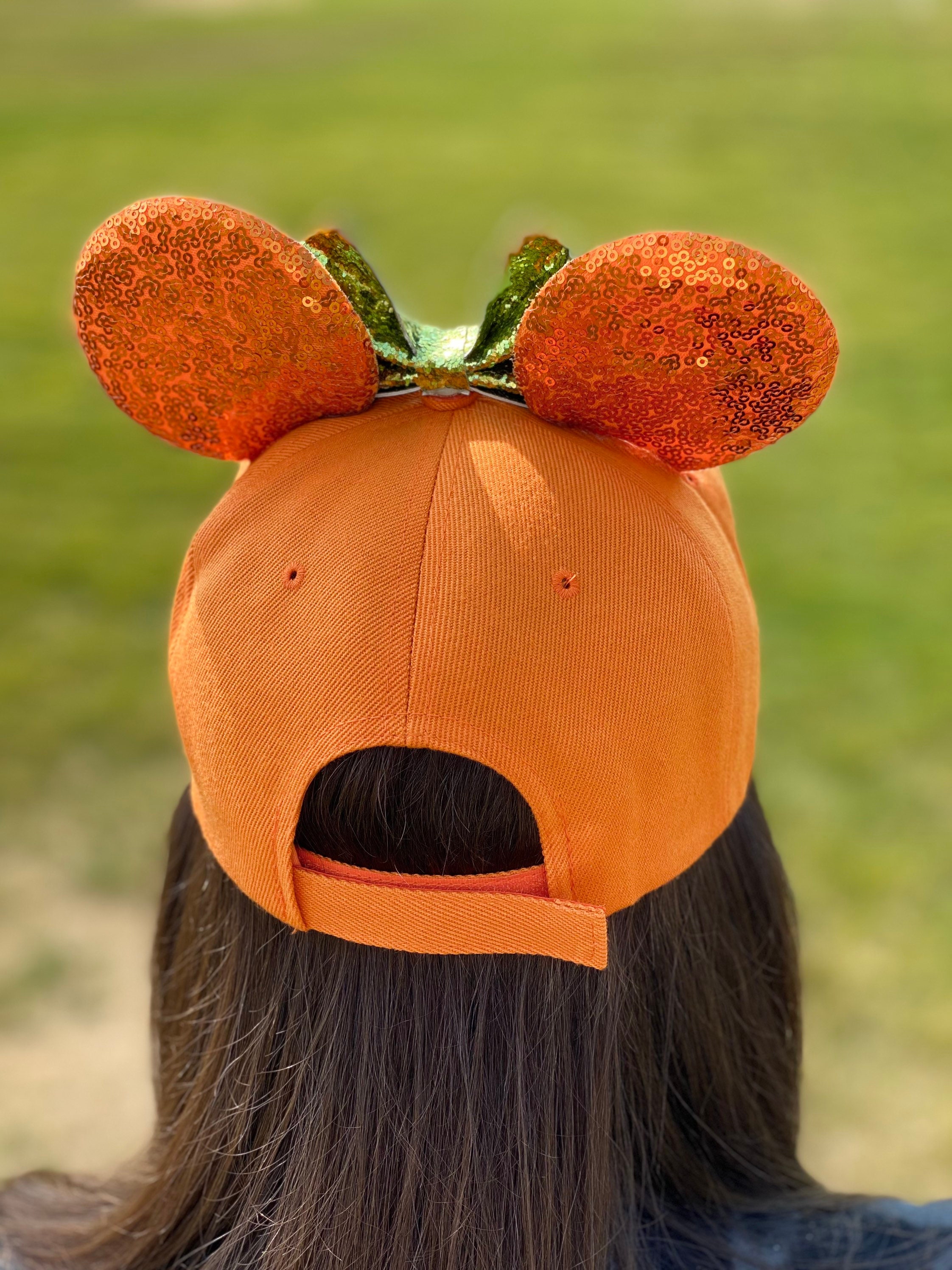 Pumpkin Mouse Ear Hat Halloween Mouse Ears Halloween Time at - Etsy