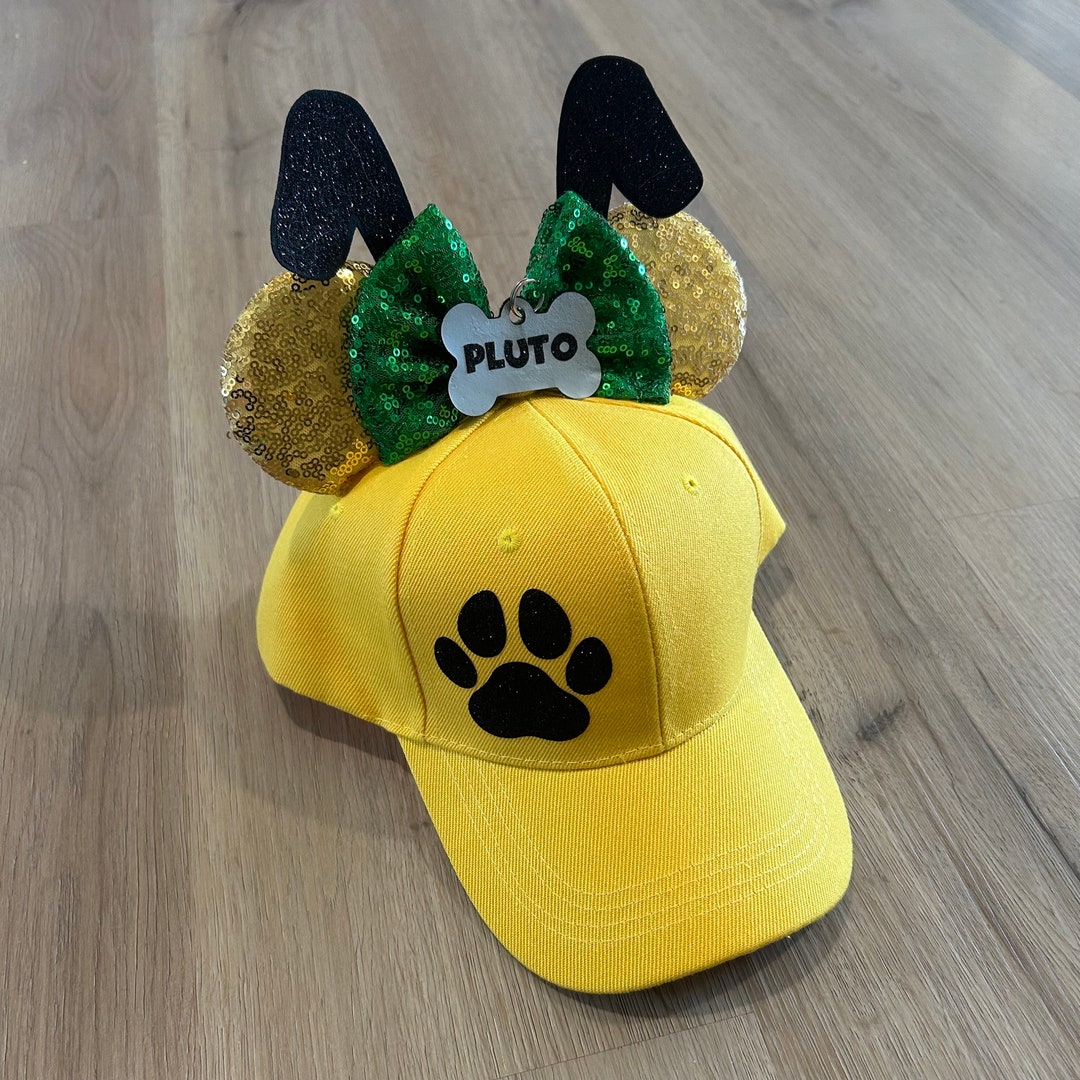 Pluto Inspired Mouse Ear Hat, Pluto Mouse Ears, Comfortable Mouse Ears for Running Costumes - Etsy
