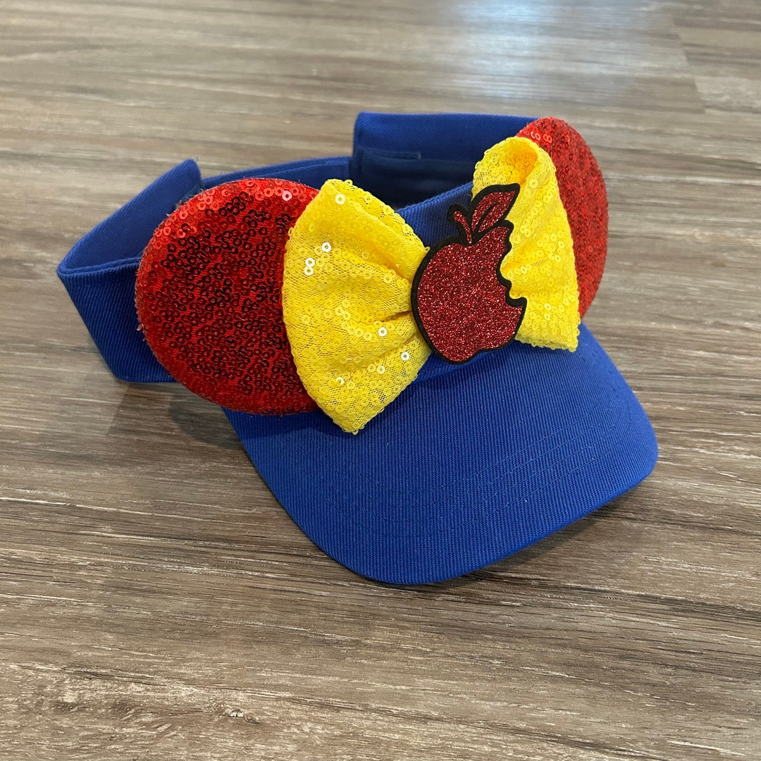 Snow White Mouse Ear Visor, Princess Weekend Snow White Running Costume ...
