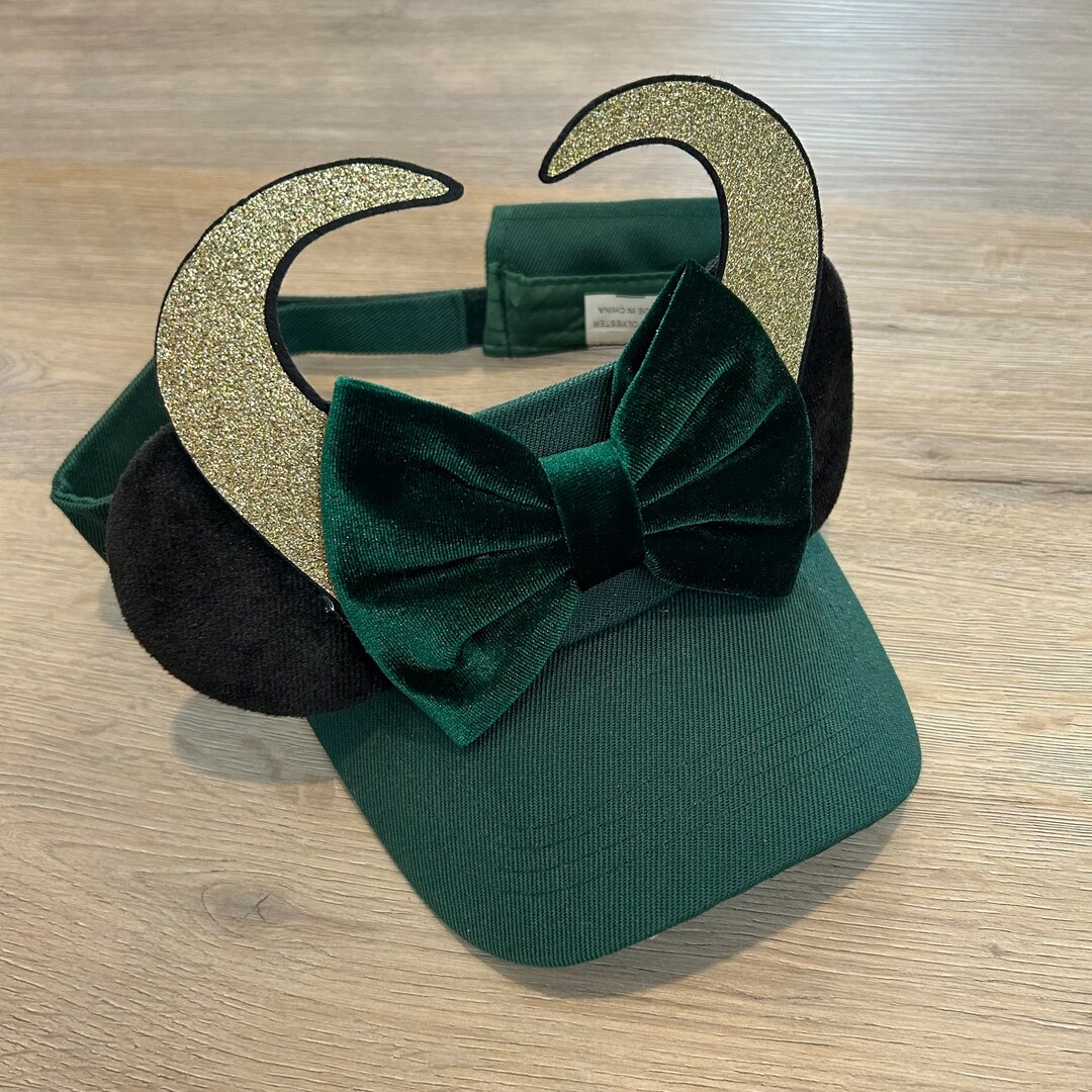 Loki Inspired Mouse Ears, Loki Inspired Mouse Ear Visor or Hat - Etsy