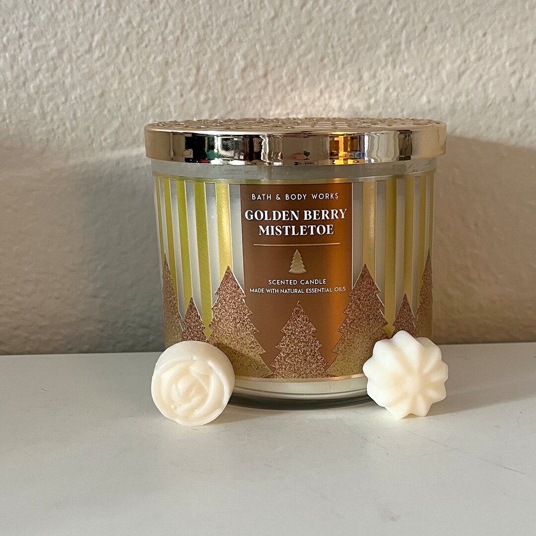 Bath and Body Works Golden Berry Mistletoe Wax Melts - Etsy