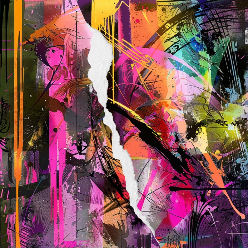 Color Frenzy: 12 Digital Paper Patterns for Scrapbooking, Graphic ...