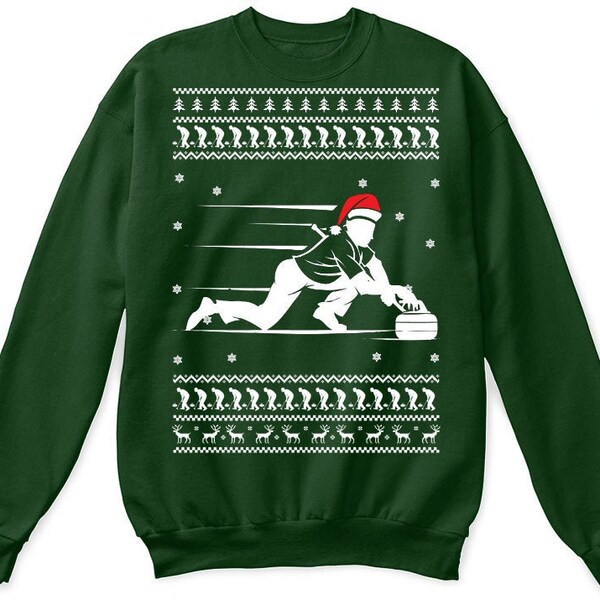 Curling Sweater - Etsy