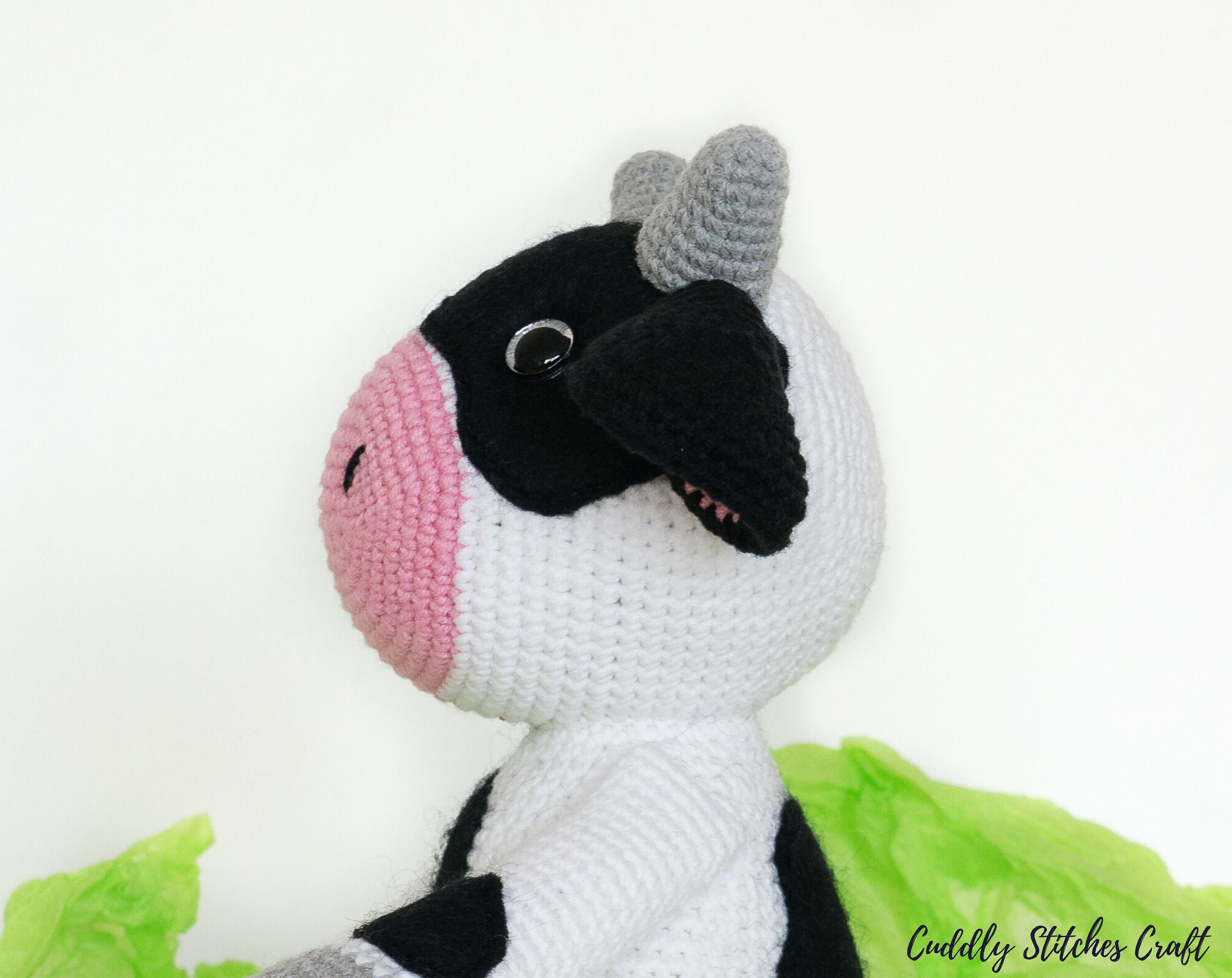 Cow Crochet Pattern Stuffed Cow Pattern | Etsy