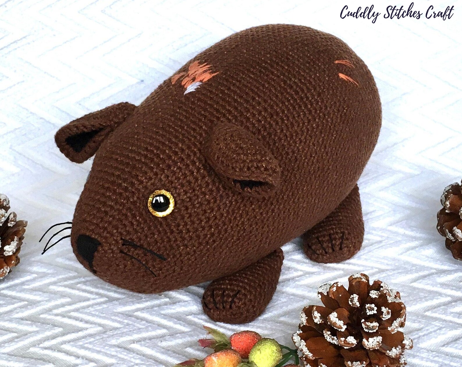 Guinea Pig Crochet Pattern Guinea Pig Amigurumi Pattern - Etsy UK