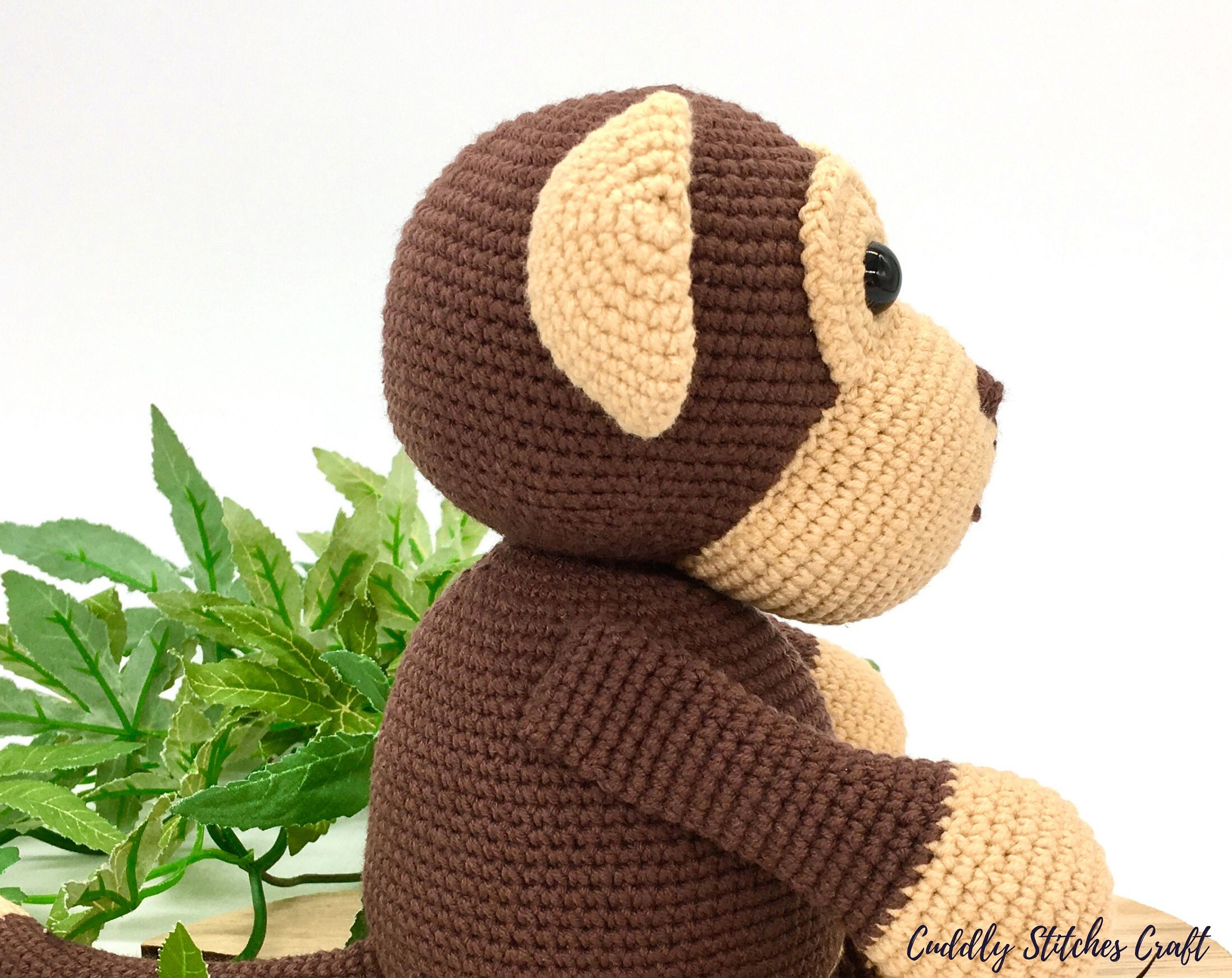 Crochet Monkey Pattern, Amigurumi Monkey Pattern, Plush Monkey - Etsy