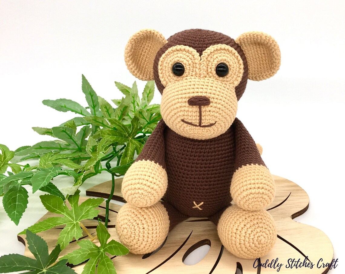 Crochet monkey pattern Amigurumi monkey pattern plush monkey | Etsy