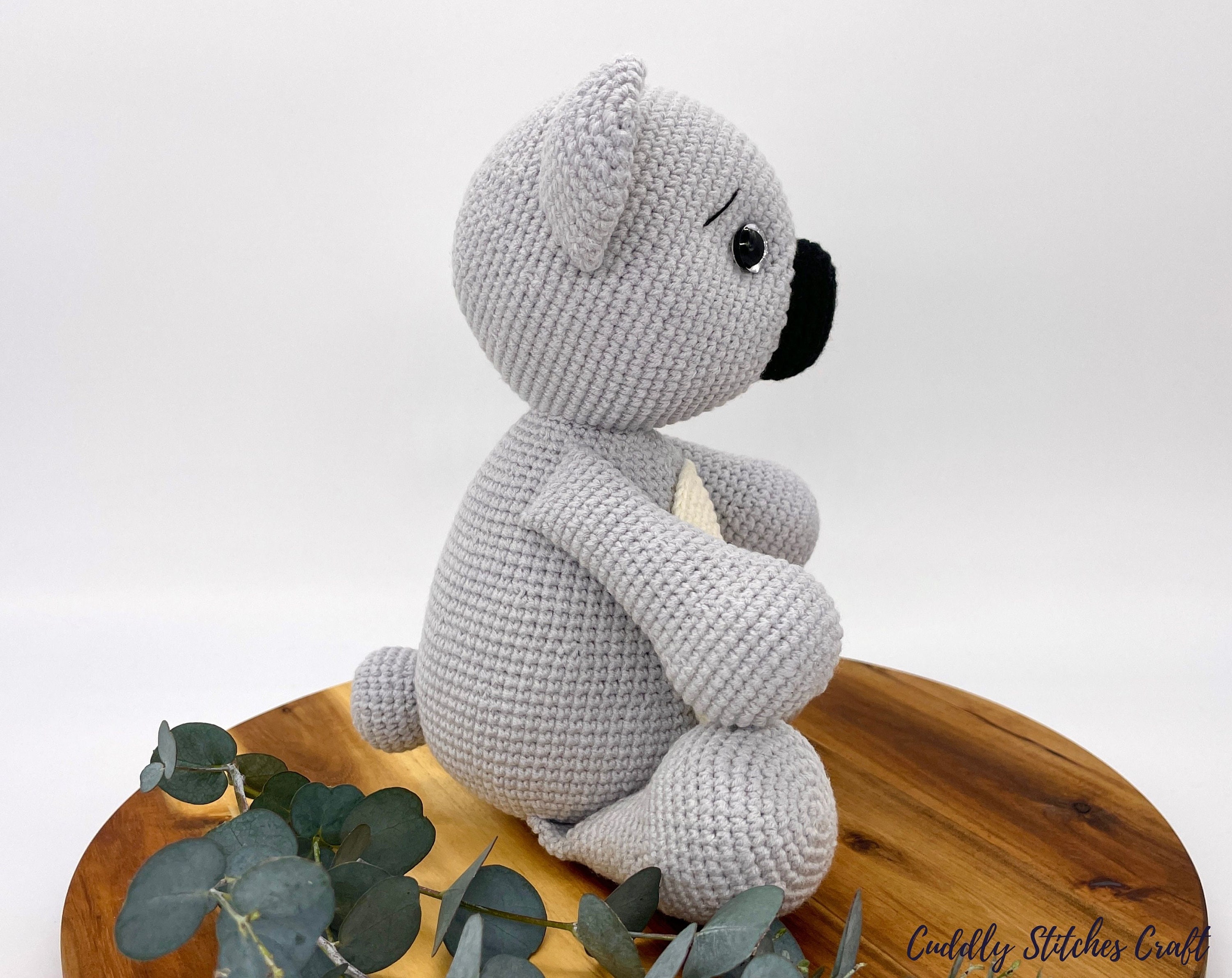 Crochet Koala Bear Pattern, Amigurumi Koala Pattern, Koala Plushie - Etsy