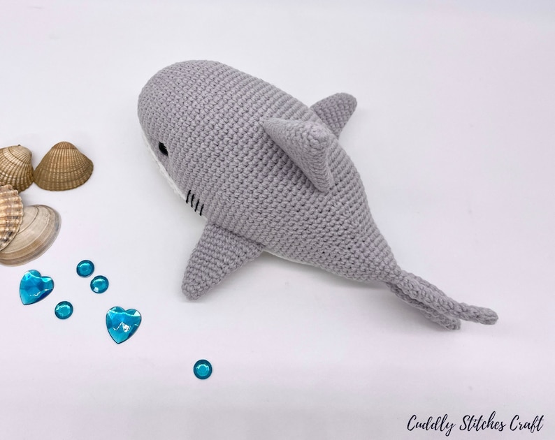 Crochet Shark Pattern Amigurumi Shark Pattern Shark Softie - Etsy
