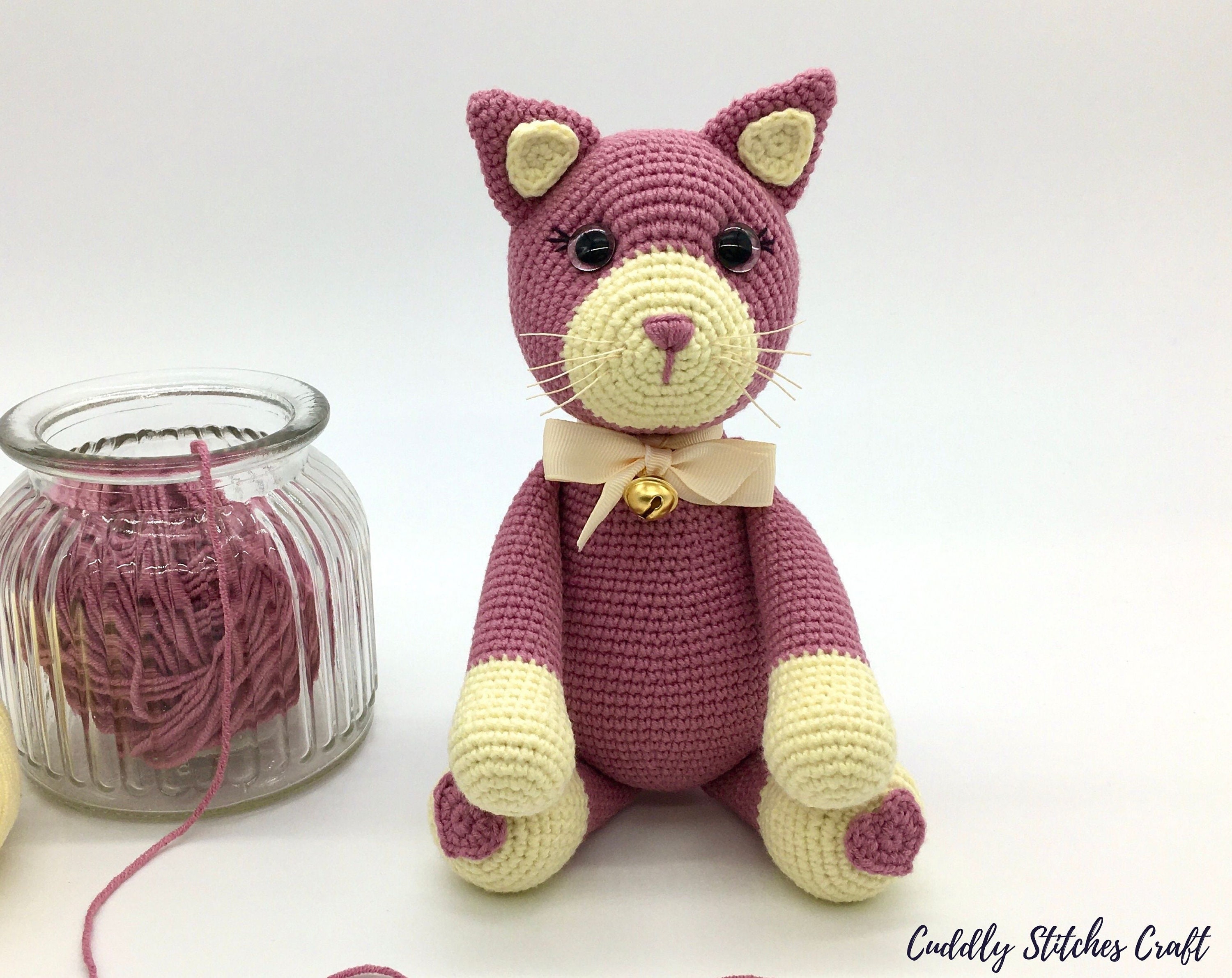 Crochet Cat Pattern, Amigurumi Cat Pattern, Stuffed Cat Pattern - Etsy UK