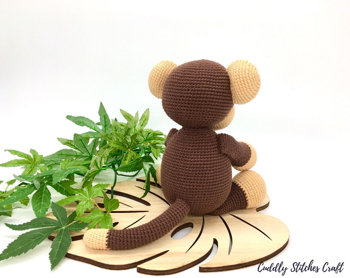 Crochet Monkey Pattern Amigurumi Monkey Pattern Plush Monkey - Etsy