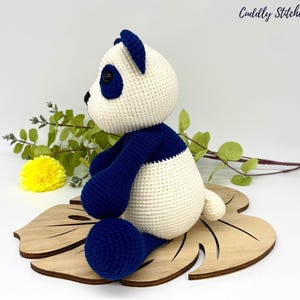 LOW-SEW Crochet Panda Pattern, Amigurumi Panda Bear Pattern, Easy ...