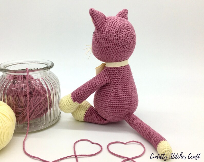 Crochet Cat Pattern, Amigurumi Cat Pattern, Stuffed Cat Pattern - Etsy