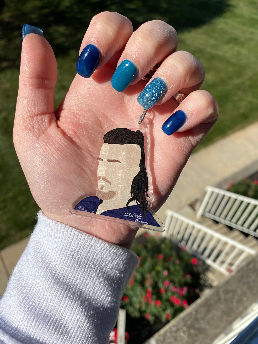 Destiny is All Uhtred Ragnarson / Acrylic Keychain inspired - Etsy