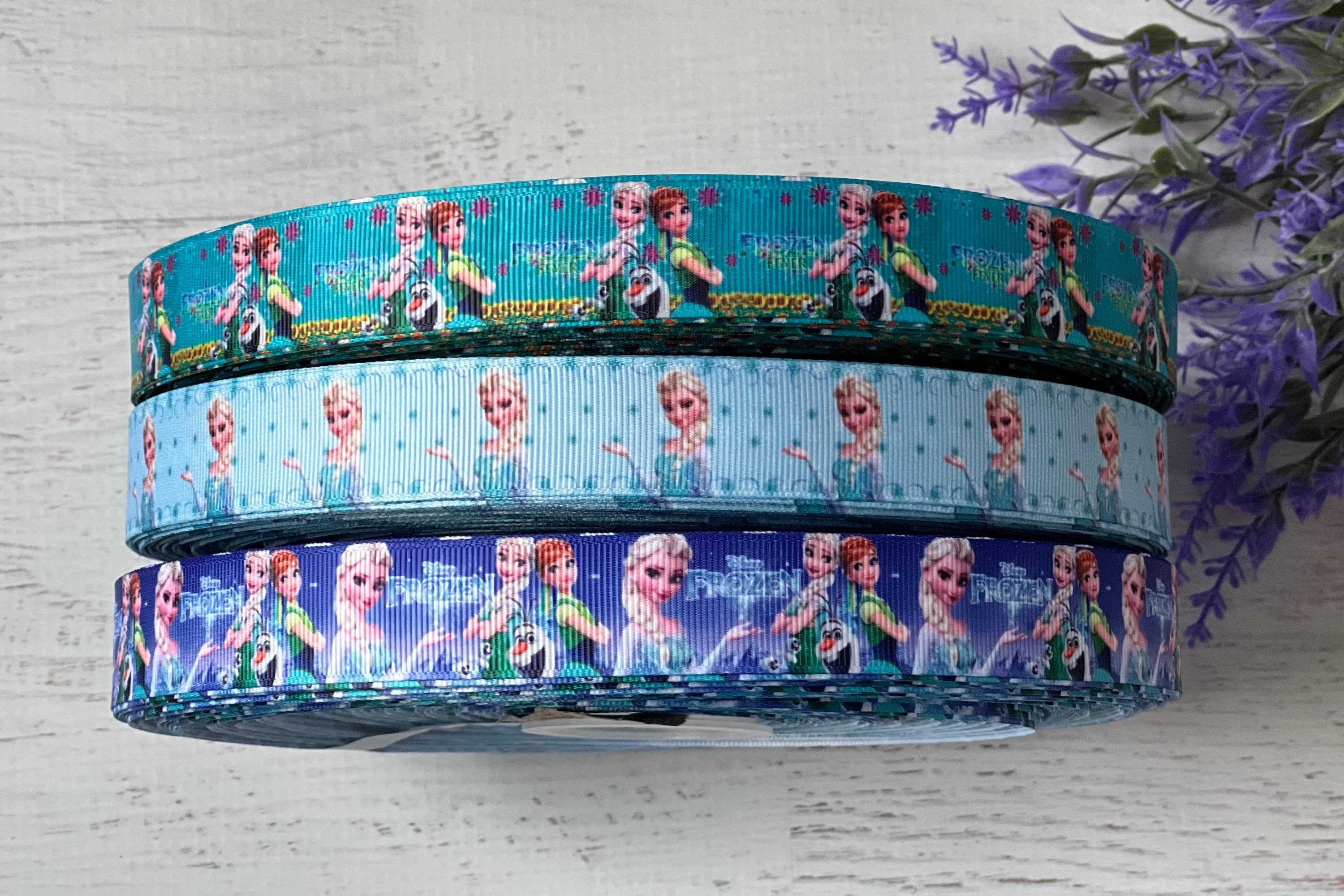 7/8 Frozen Grosgrain Ribbon 3 Yards Frozen Fever - Etsy