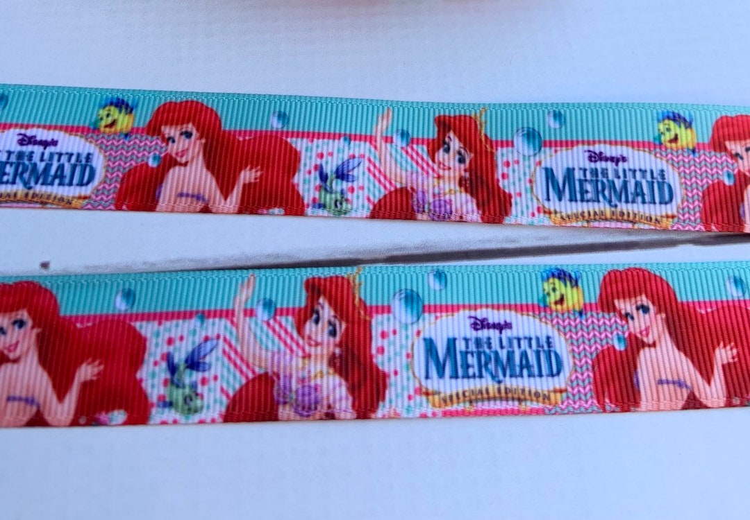 7/8" Mermaid Grosgrain Ribbon 3 Yards Mermaid Ribbon DIY Hair Bow Under ...