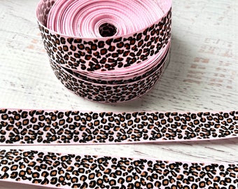 Pink Leopard Ribbon - Etsy
