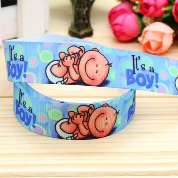 Baby Boy Ribbon - Etsy