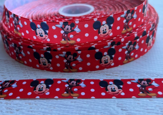 Mickey Mouse Grosgrain Ribbon