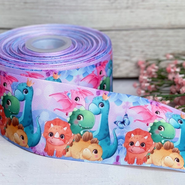 Dinosaur Ribbon - Etsy