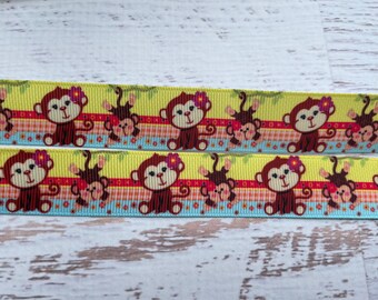 Monkey Ribbon - Etsy