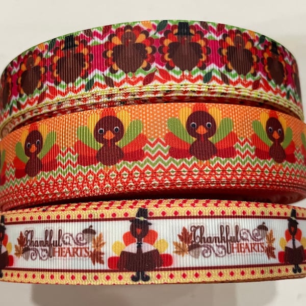 Thanksgiving Ribbon - Etsy