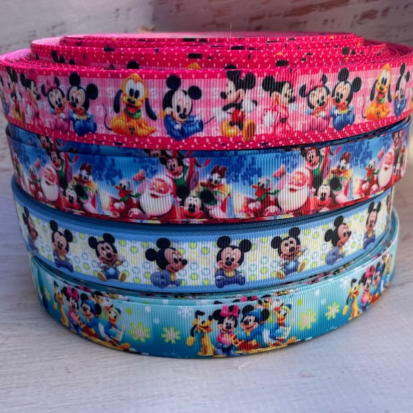 Mickey Mouse Ribbon - Etsy