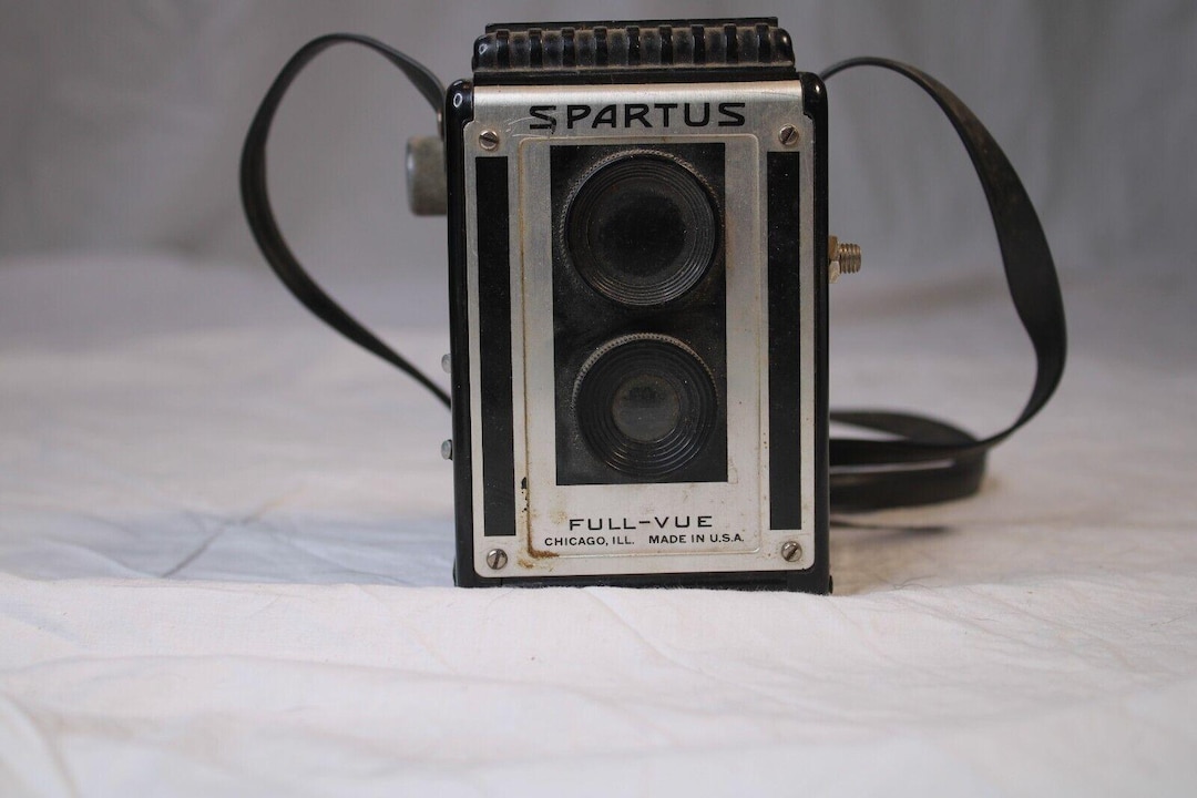 Vintage Spartus Full-vue Twin Lens Camera Untested - Etsy