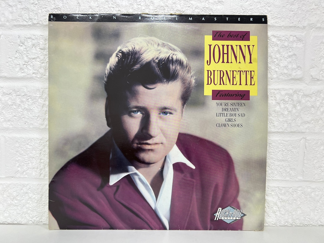 The Best of Johnny Burnette Album Genre Rock Vinyl 12 LP Record Gifts ...