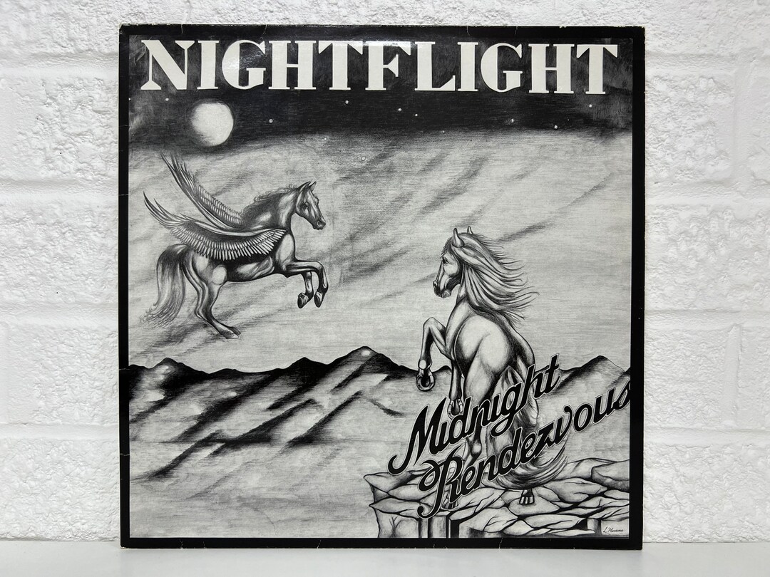 Nightflight Album Midnight Rendezvous Genre Jazz Vinyl 12” LP Record ...