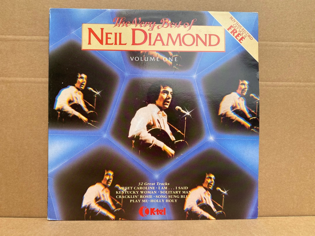 Vintage Music Neil Diamond Album Volume One Genre Rock Vinyl 12 LP ...