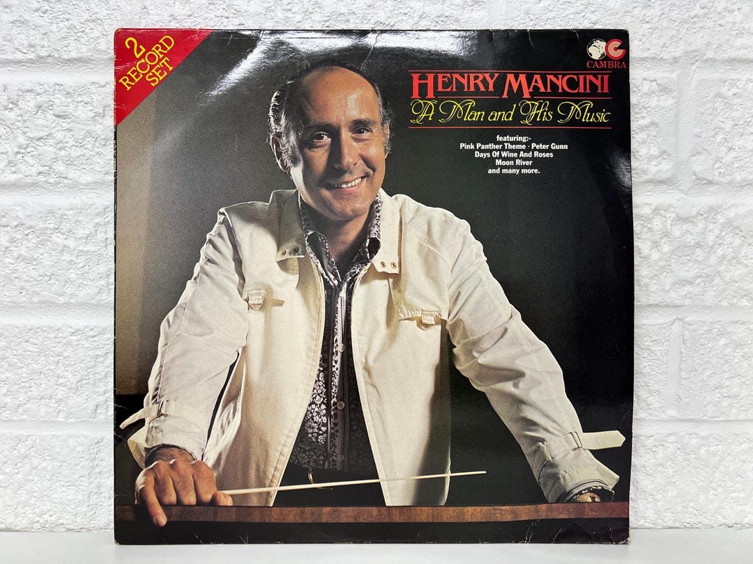 Henry Mancini Album A Man and His Music Genre Jazz Vinyl 12” LP Record ...