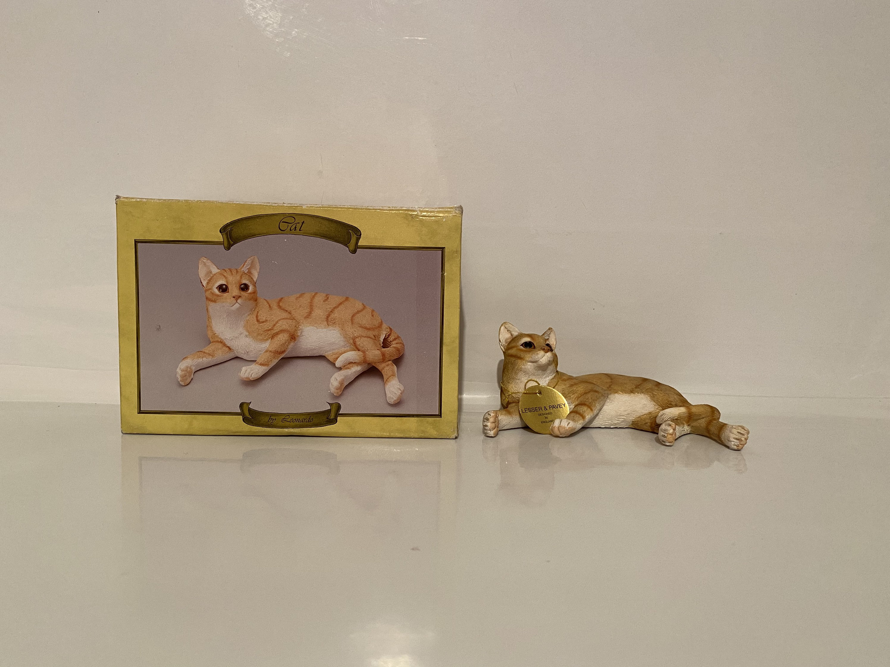 Vintage Cat Feline By Leonardo Collection Kitten Animal Figure - Etsy ...