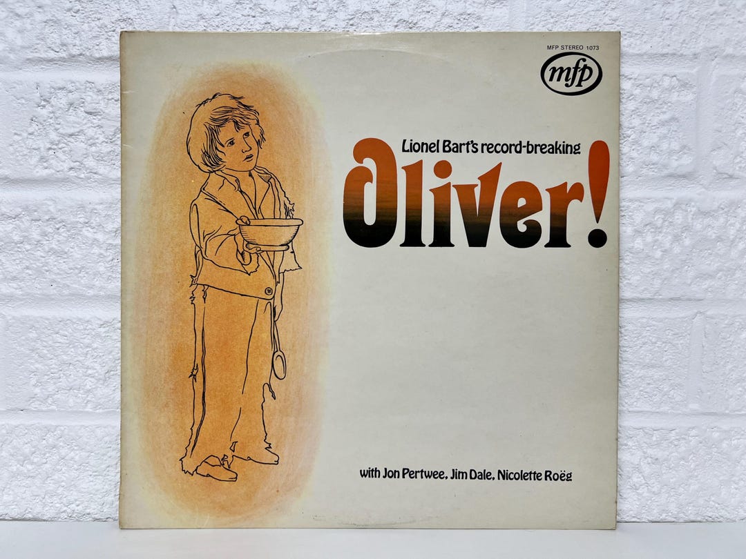 Lionel Bart Album Oliver Genre Musical Vinyl 12” LP Record Gift Vintage ...