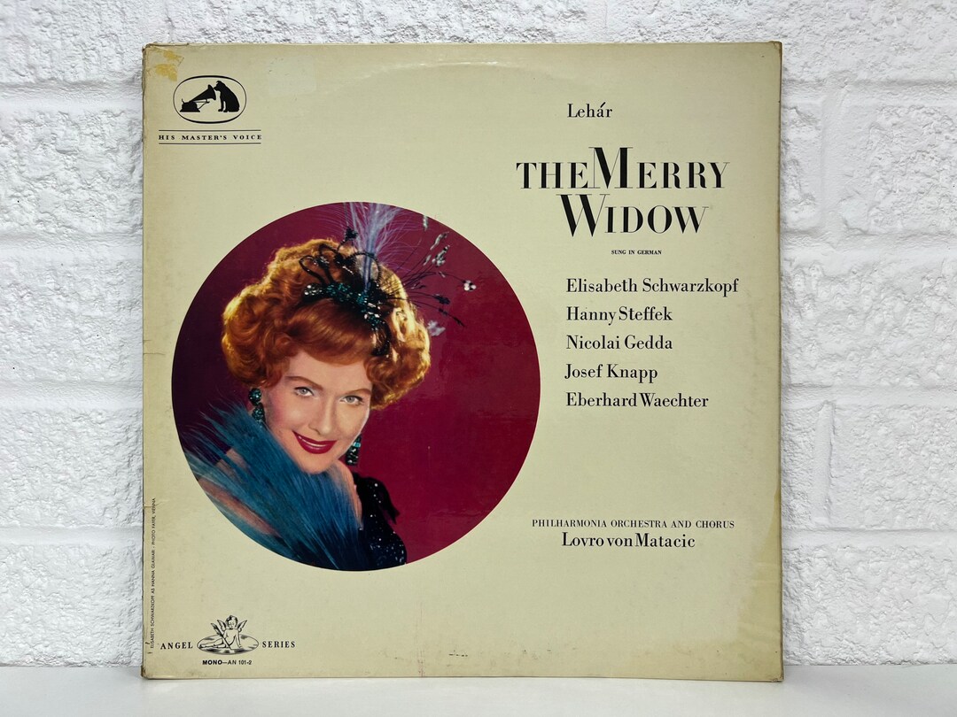Lehar the Merry Widow Album Lovro Von Matacic Genre Classical Vinyl 12 ...
