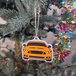 1 Ford Mustang Ornament, Choose Your Color | Christmas Ornaments for ...