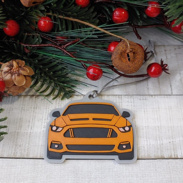 Ford Mustang Christmas Ornament - Etsy